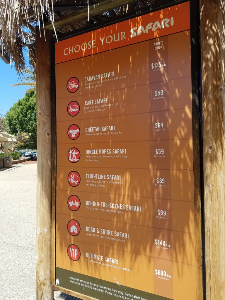 San Diego Zoo Safari Park Add-On Activities - Fun Diego Family