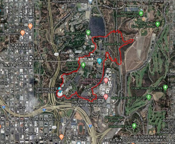 San Diego Hikes: Balboa Park Trail 33 - Fun Diego Family